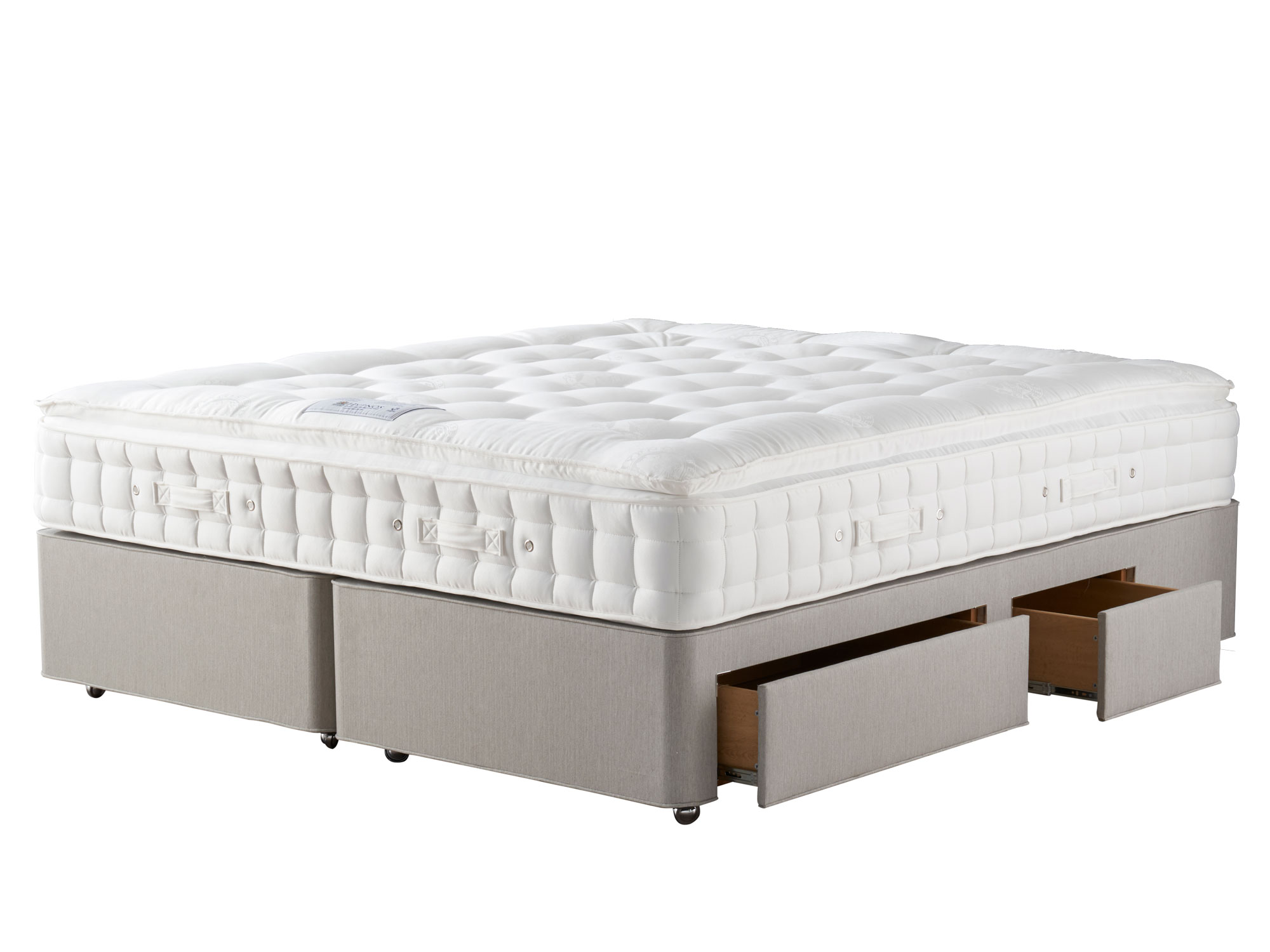Hypnos Deep Platform Top Divan Base at ...now to Bed