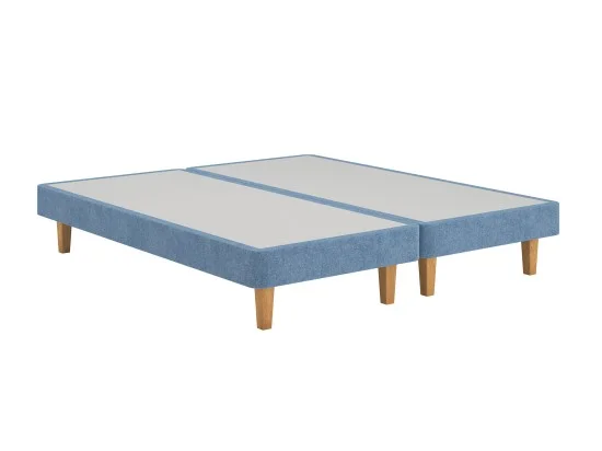 Relyon Premium Padded Top Shallow Divan Base on Legs