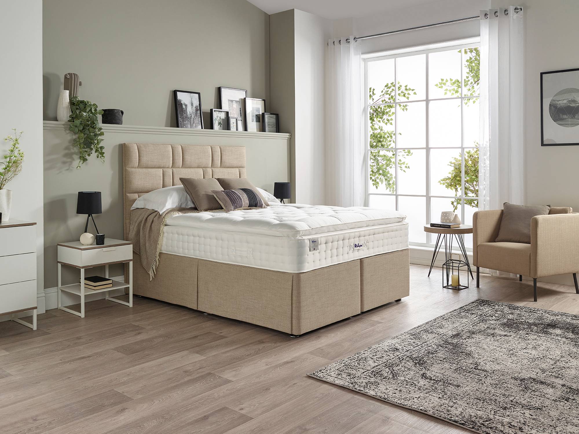 Relyon Luxury Storaway Platform Top Deep Divan Base at ...now to Bed