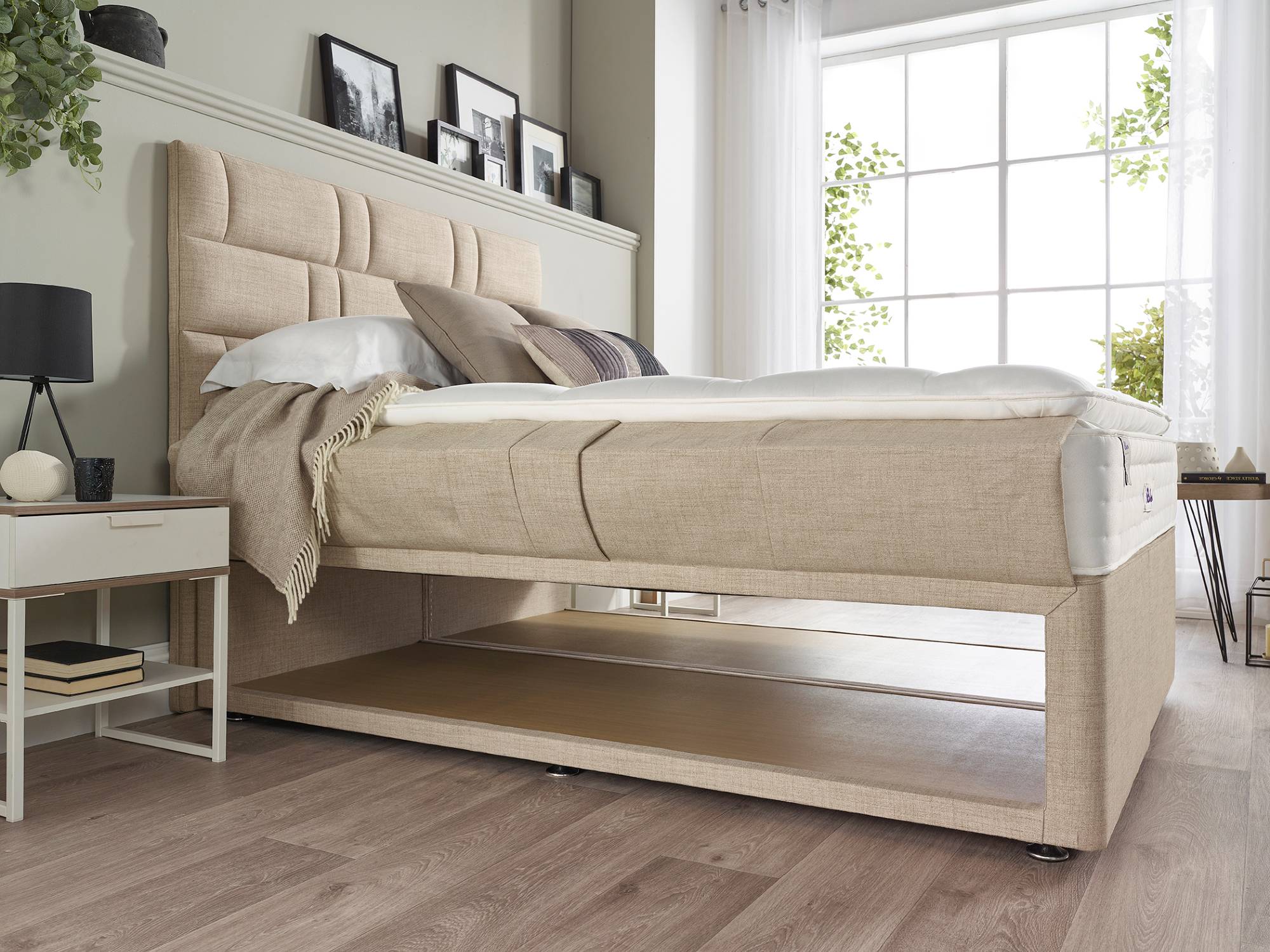 Relyon Luxury Storaway Platform Top Deep Divan Base at ...now to Bed